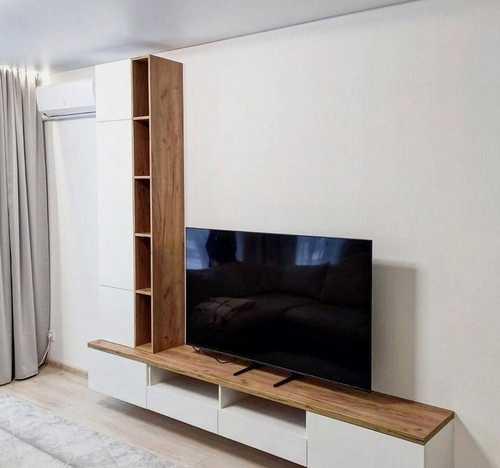 TV зона со шкафами на заказ