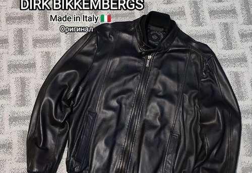 Кожаная куртка Dirk Bikkembergs Оригинал 50-52