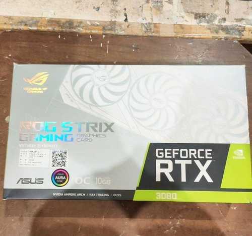 Видеокарта Asus ROG Strix Rtx 3080 White OC