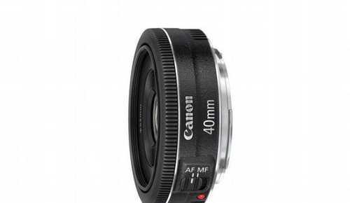 Canon объектив EF 40 mm f/2.8 STM