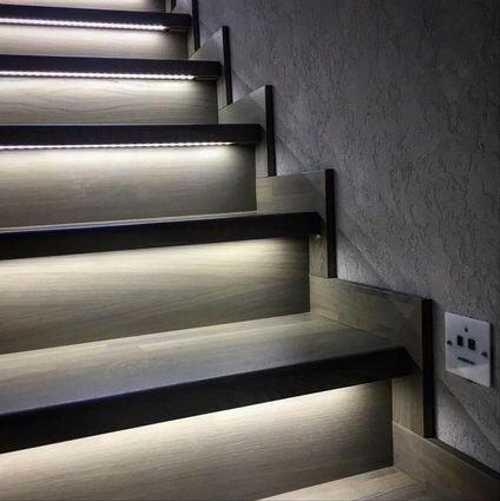 Подсветка лестницы. Умная подсветка лестниц