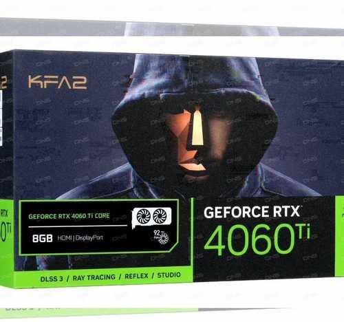 Видеокарта KFA2 GeForce RTX 4060 Ti core