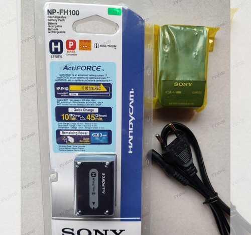 АКБ Sony NP-FH100   зу Sony BC-TRP Новый комплект