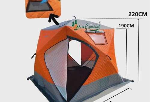 Зимняя палатка куб 3 слойная автоматической сборки