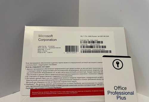 Windows 11 Pro + Office 2021 Pro Plus