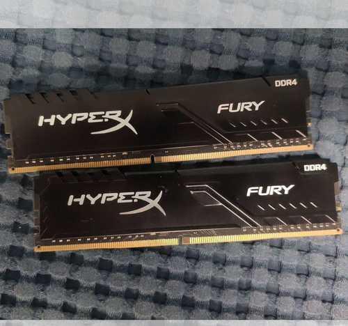 Оперативная память ddr4 hyperx fury 8gb 3200