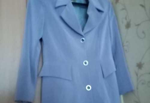 Фиолетовый пиджак 48р