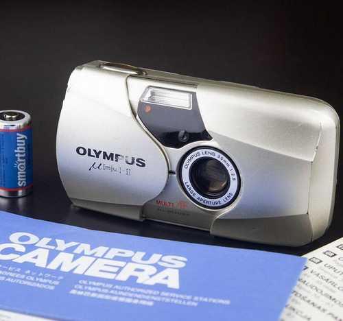 Olympus mju ii и новая батарейка