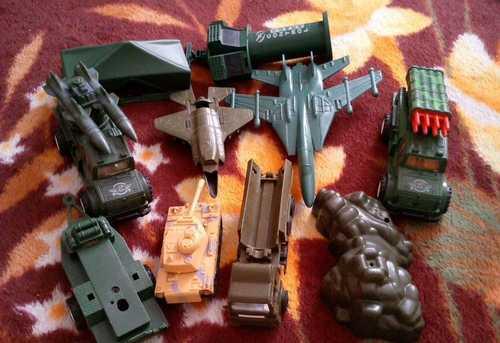 Машинки военные игрушки солдатики