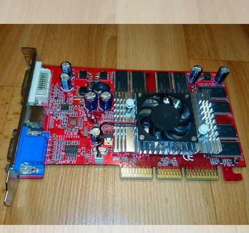 Видеокарта Palit FX5500 AGP8X 256 MB 128bit