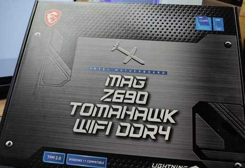 MSI MAG Z690 tomahawk wifi DDR4