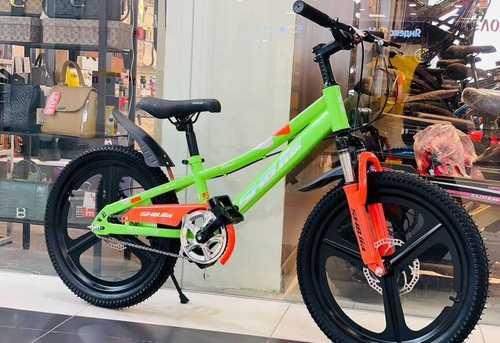 Велосипед детский на дисках shbjia-5 20 зеленый