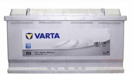 Аккумулятор Varta Standart 6CT-100 (п.п.) д353ш175