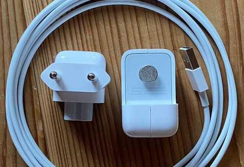 Apple USB power adapter 12W + кабель 2m (оригинал)