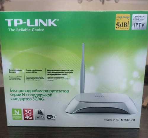 Tp-link tl-MR3220 v 2.0 3G/4G WiFi router