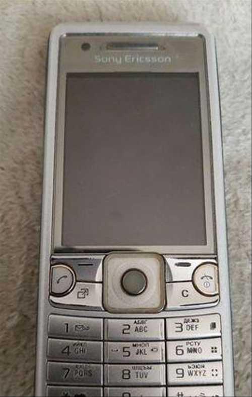 Телефон Sony Ericcson С510 Б/У, батарея под замену