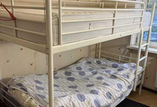 Кровать двухьярусная IKEA Svarta