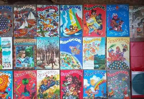 Детский журнал Колобок с пластинками СССР