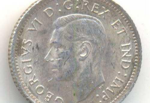 10 центов Канада 1942 год