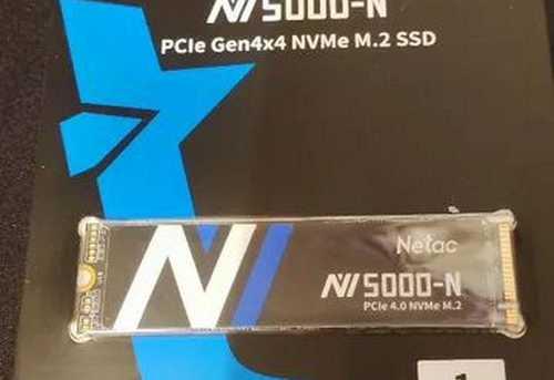 Ssd netac nv5000-n на 1 терабайт 4800мб/c