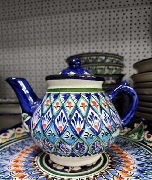 Заварочный чайник Узбекский керамический 0.8л