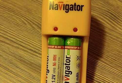 Зарядное устройство для элементов питания Navigato