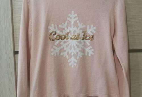 Джемпер с пайетками H&M 146