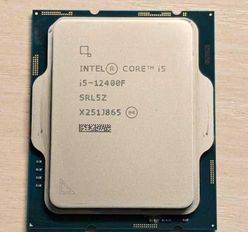 Процессор intel core i5 12400f