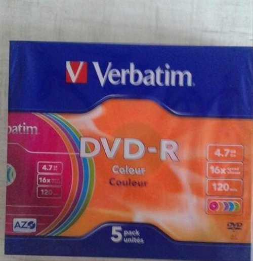 Продам новые DVD-R диски "Verbatim"