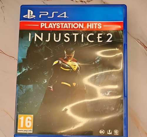 Injustice 2 ps4 диск