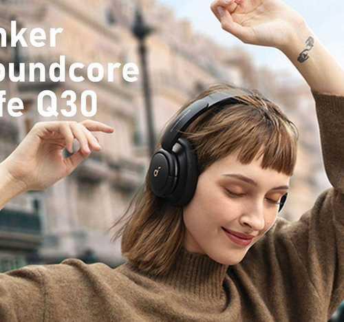 Наушники Soundcore Life Q30 новые bluetooth