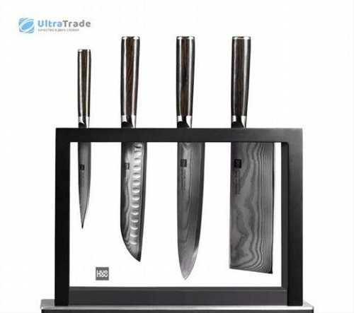 Набор кухонных ножей c подставкой Xiaomi Huo Hou