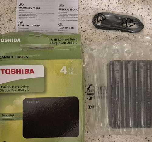 Внешний жесткий диск Toshiba Canvio Basics, 4 тб