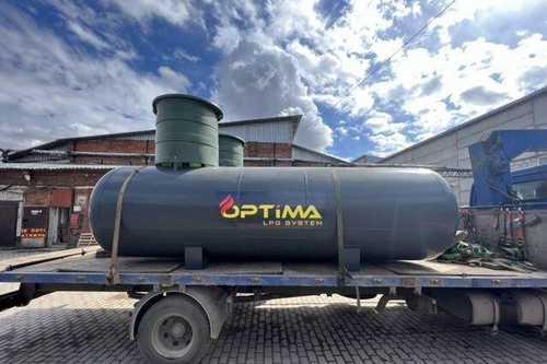 Новый газгольдер Оптима 4800л от производителя