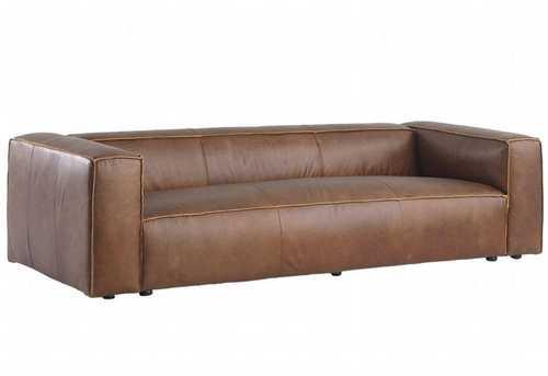 Дизайнерский Трехместный диван из кожи