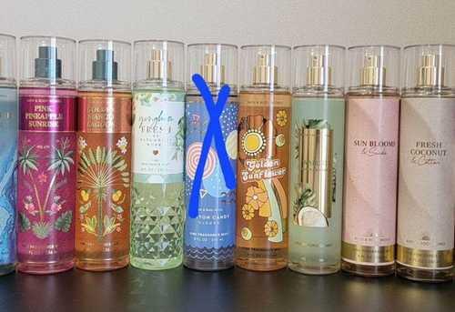 Спрей/мист Bath and Body Works