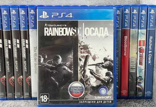 PS4 игра Tom Clancy Rainbow Six Осада (Б/У)