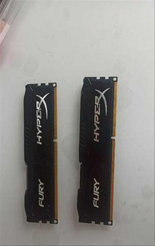 Оперативная память DDR3 Kingston Fury 8Gb, б/у