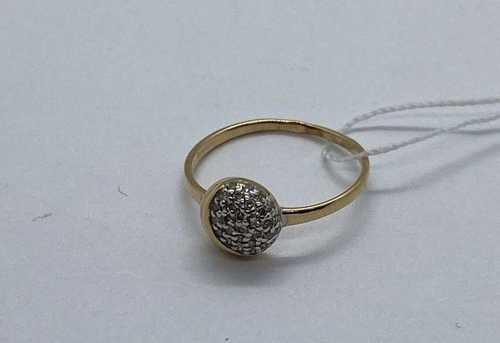 Золотое кольцо с бриллиантами (со570994)