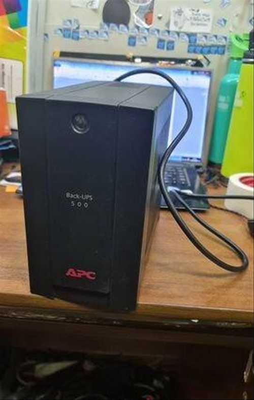Ибп APC Back-UPS BC500-RS с батареей
