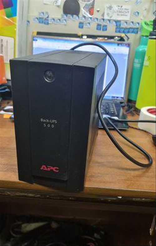 Ибп APC Back-UPS BC500-RS с батареей