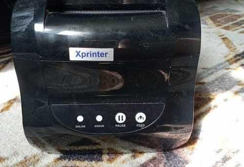 Термопринтер для чеков / этикеток Xprinter XP-365B
