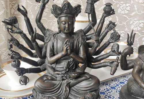 Будда Чунди, Ганеша, бронза, статуэтка