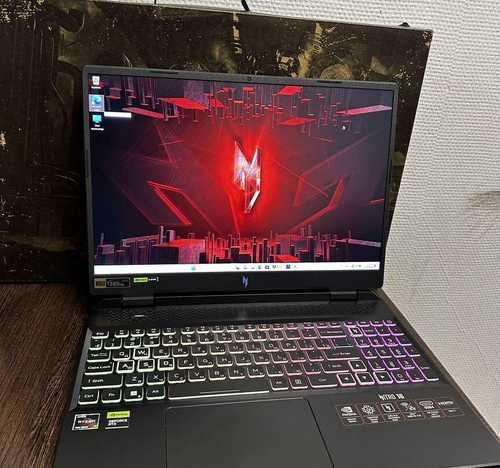 Игровой ноутбук Acer 16" Nitro Ryzen 7 RTX 4060 8G