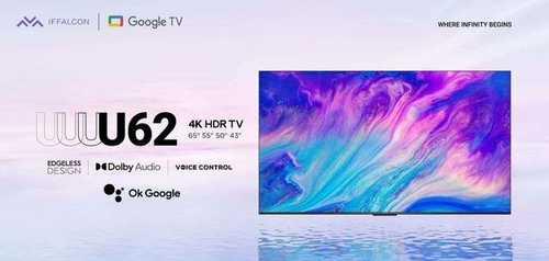 Телевизор 65" iFFalcon IFF65U62 Google TV