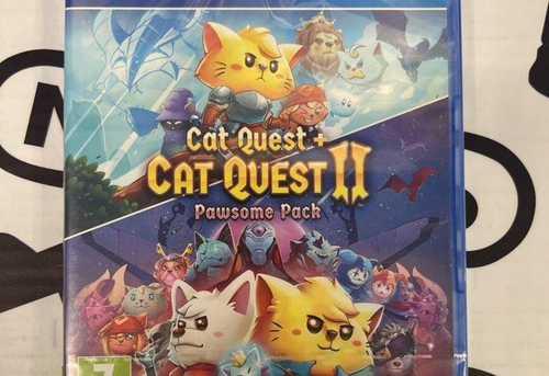 Cat Quest + Cat Quest 2 Pawsome Pack PS4 New