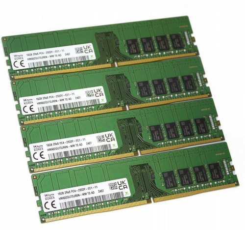 DDR4 16GB ECC udimm Hynix 2933MHz HMA82GU7DJR8N-WM