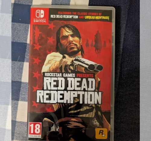 Red Dead Redemption nintendo switch картридж