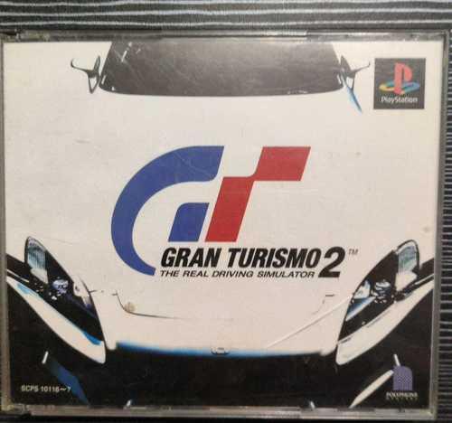 Диск PS1 Gran Turismo 2