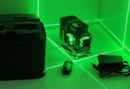 Лазерный уровень 360 зеленый луч